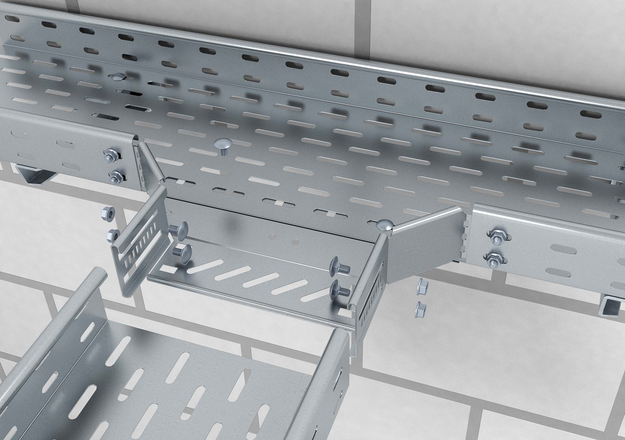 Less is more: Standardised fittings for all OBO cable trays | OBO