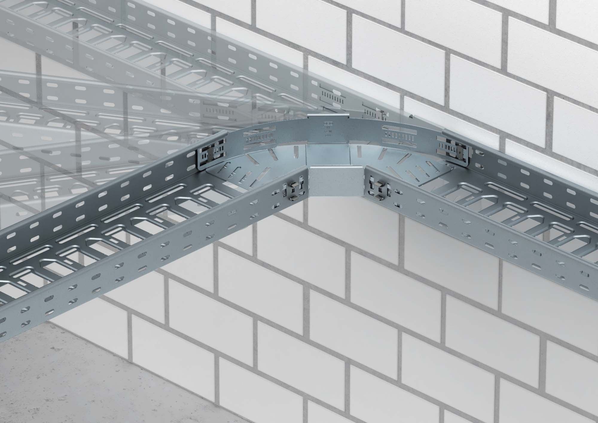 Less is more: Standardised fittings for all OBO cable trays | OBO