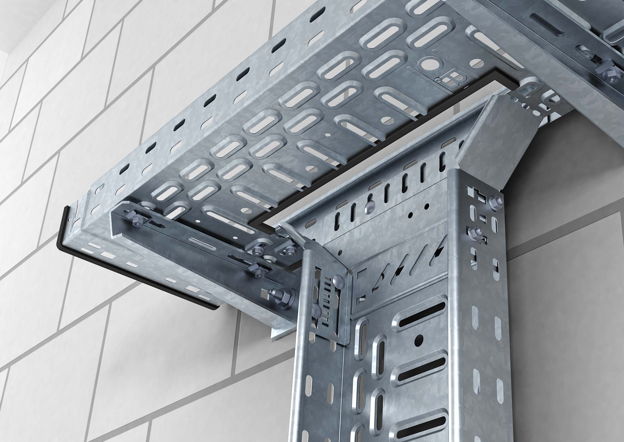 Less is more: Standardised fittings for all OBO cable trays | OBO