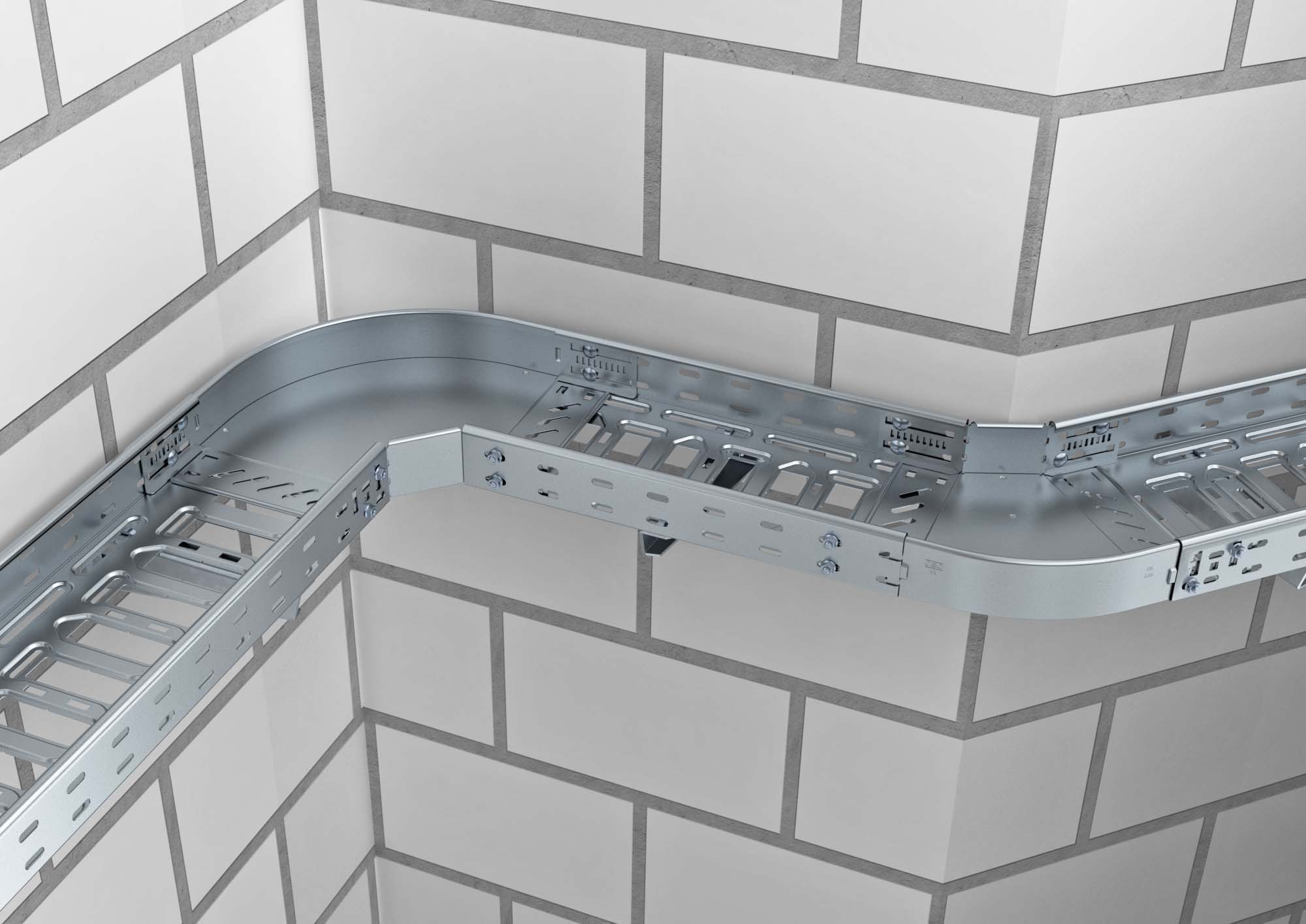 Less is more: Standardised fittings for all OBO cable trays | OBO