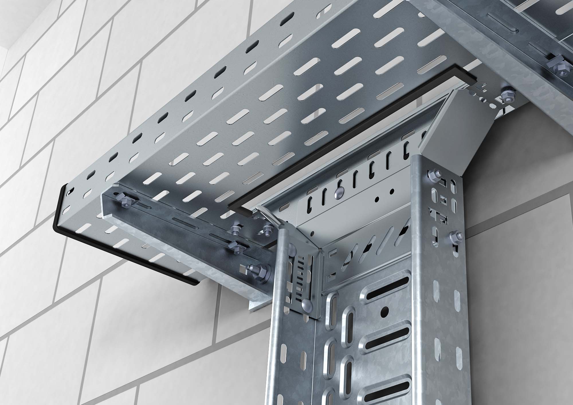 Less is more: Standardised fittings for all OBO cable trays | OBO