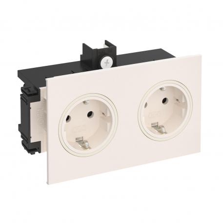 Trunking socket, double | OBO