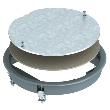 Inspection cover for dry-cleaned floors | OBO