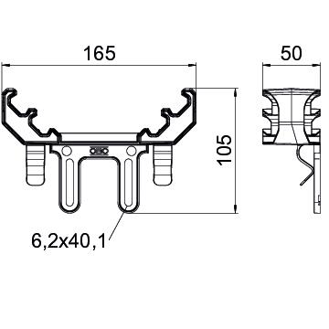 Fastening element for junction boxes | OBO