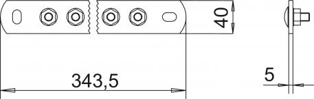Equipotential busbar BigBar for industrial applications | OBO