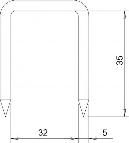 Strip steel crimp 35 | max. FL30 | OBO