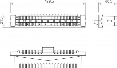 Técnica LSA-Plus/Barra de conexión LSA | OBO
