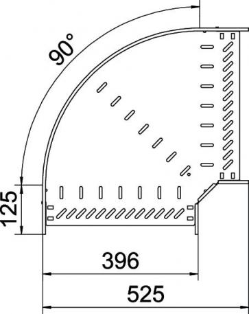 90° bend 110 FT | OBO
