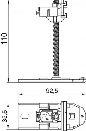 Height adjustment unit | OBO