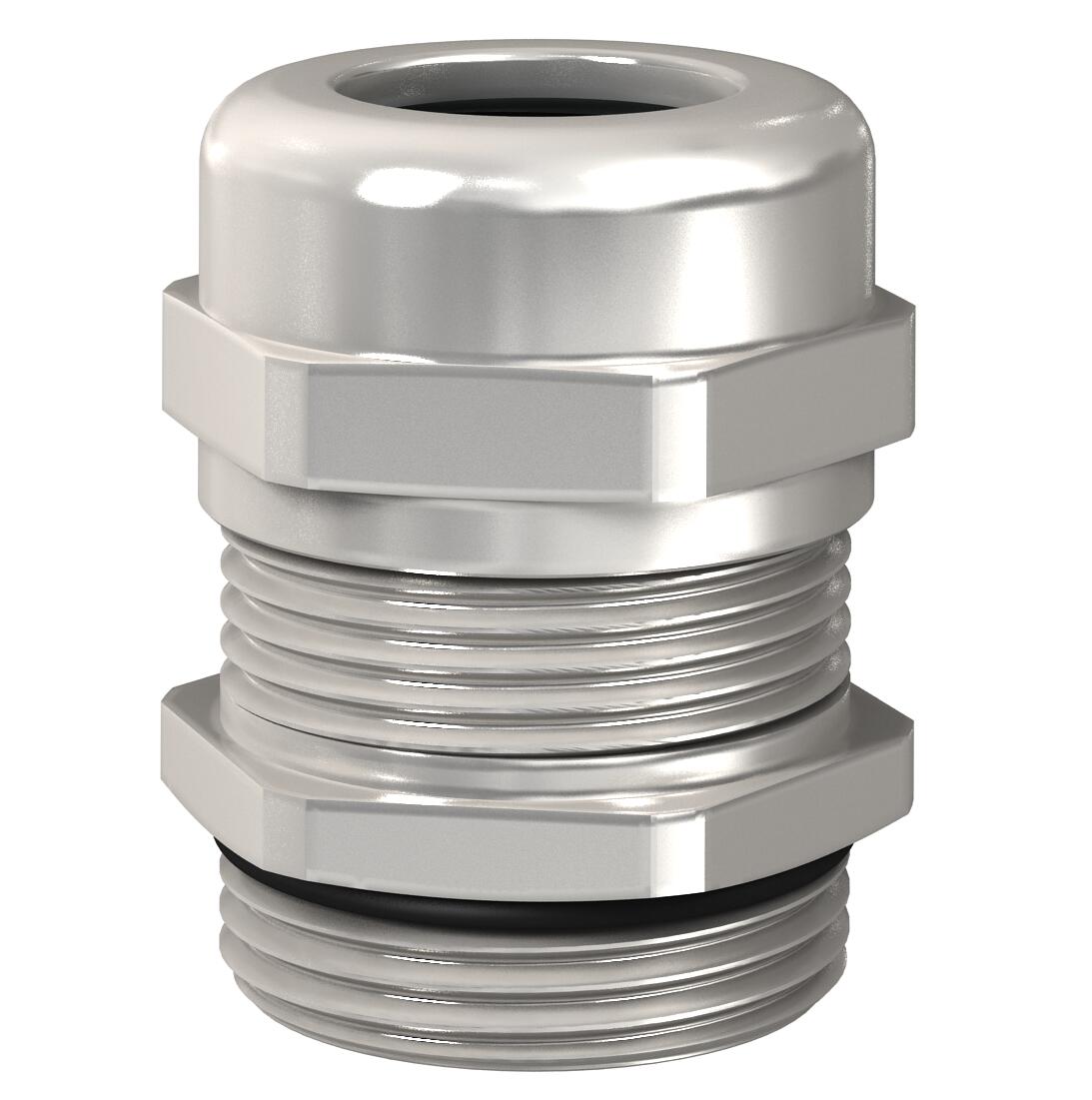 Cap nut cable gland, EMC, metric thread, nickel-plated | | M32 x 1,5 ...