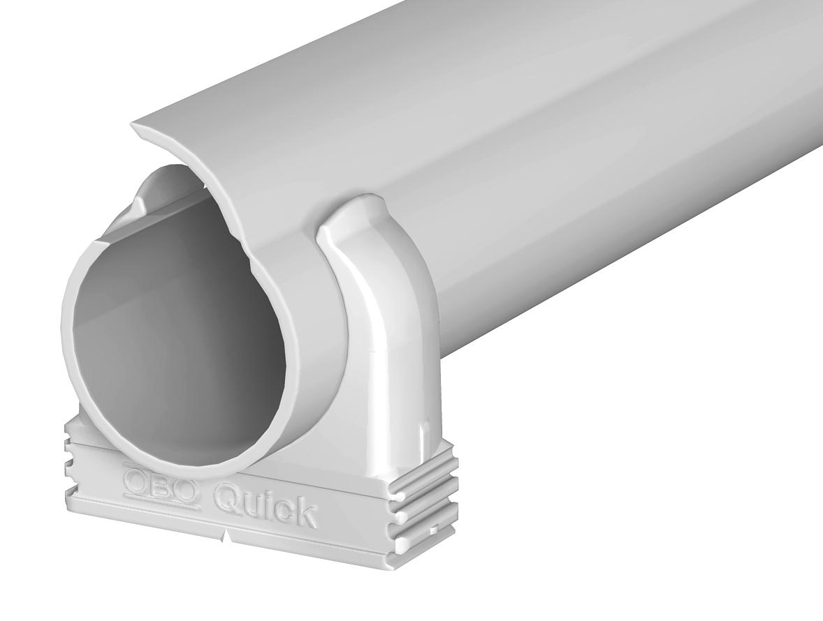 Set of Quick clips and Quick pipe pipes | M16 | OBO