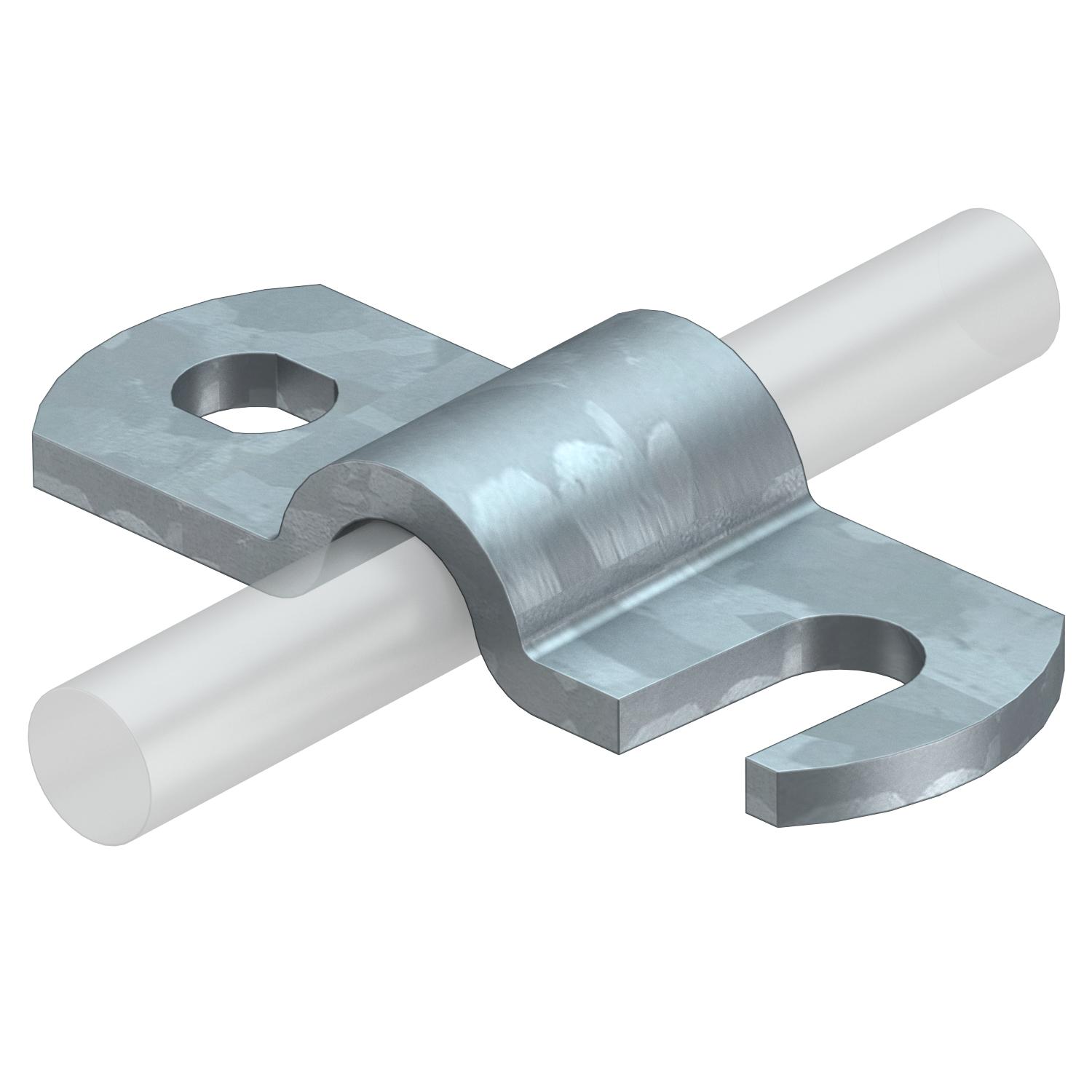 Cable bracket, round conductors and air-termination rods 16 mm | OBO