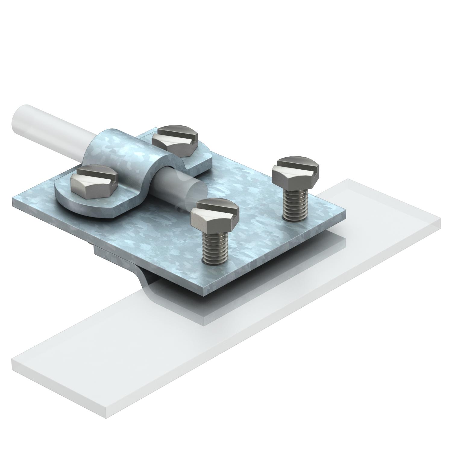 Folding clamp up to 5 mm plate thickness FT Rd 8-10 | 5 | | OBO