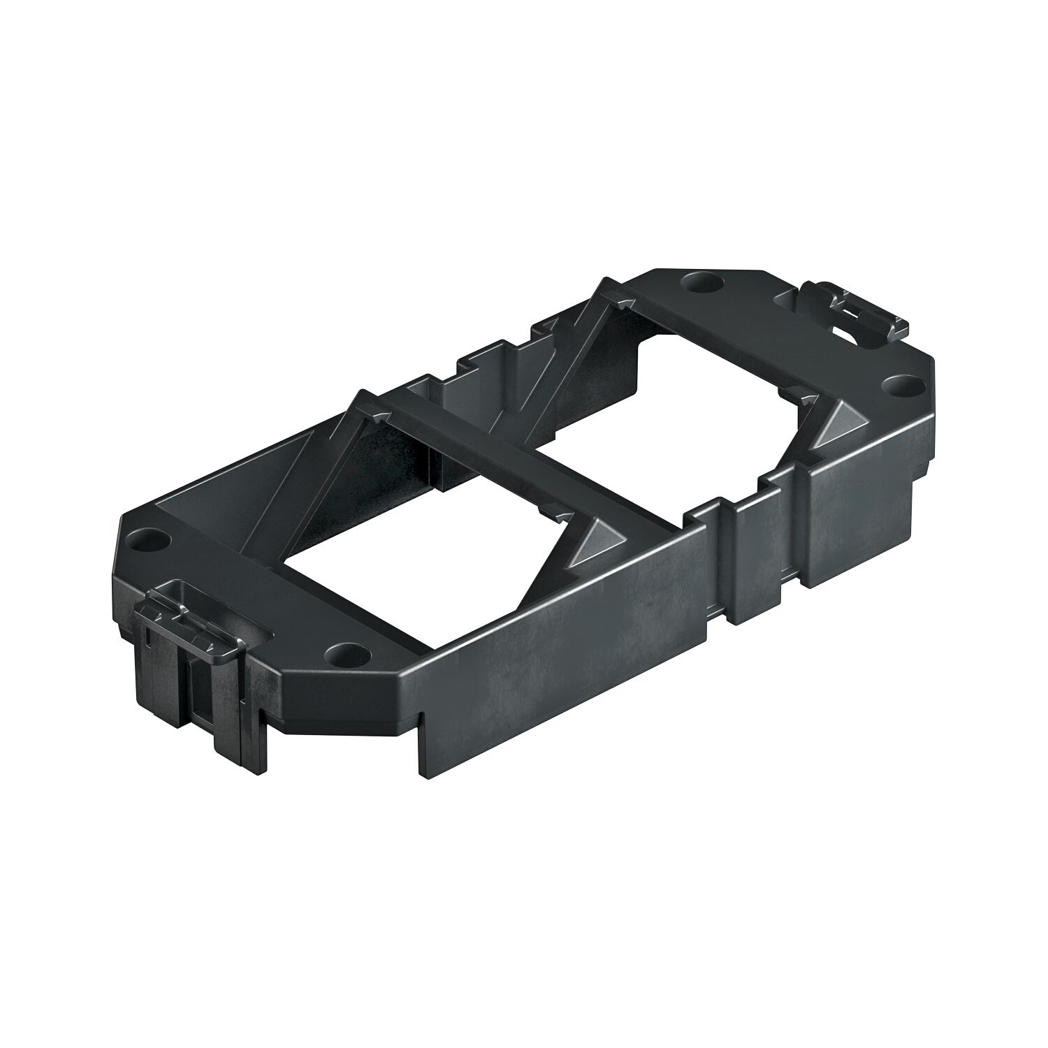 Mounting support for data technology connection sockets, system length ...