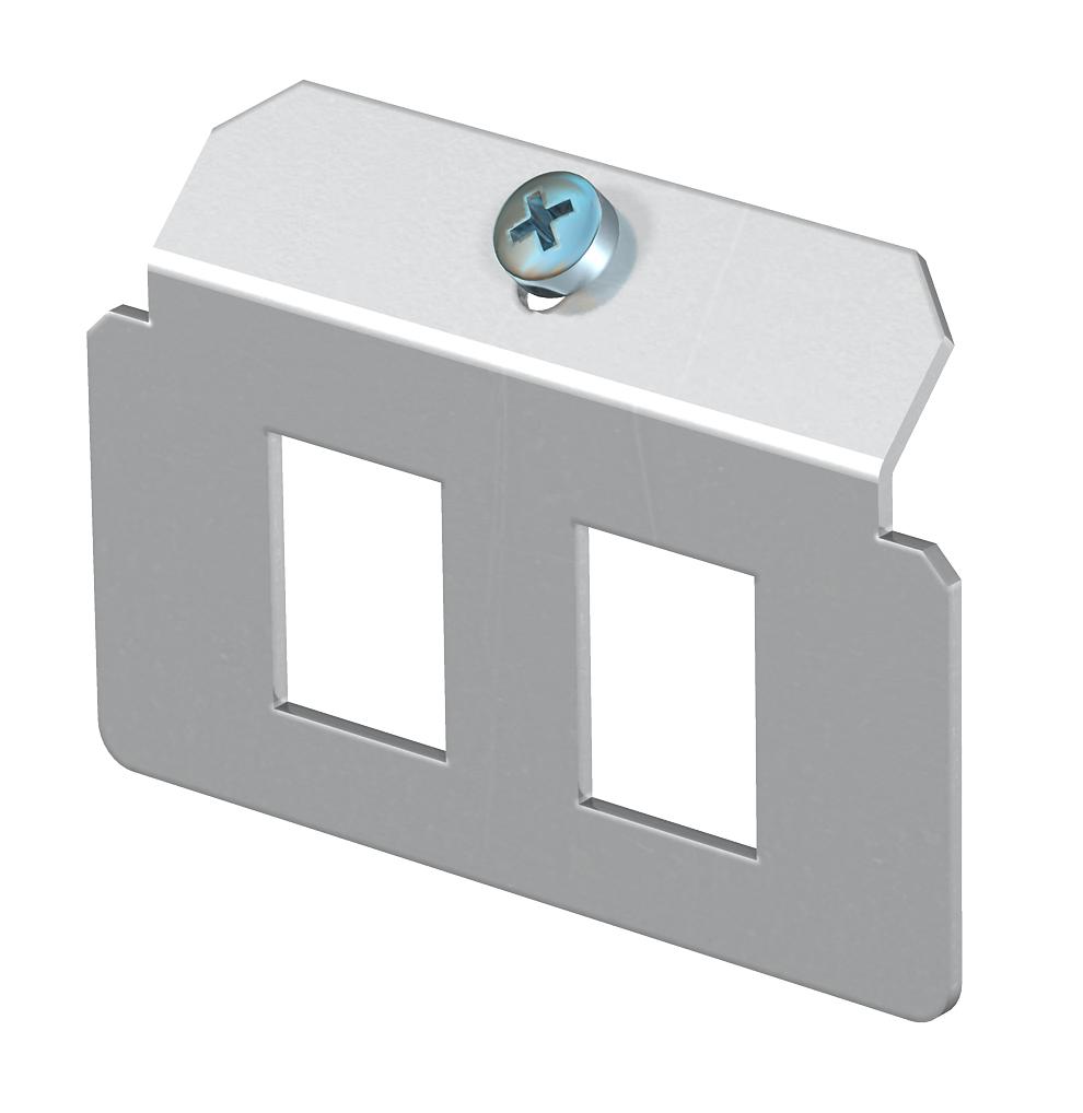 Support plate 2 x type A for mounting support | OBO