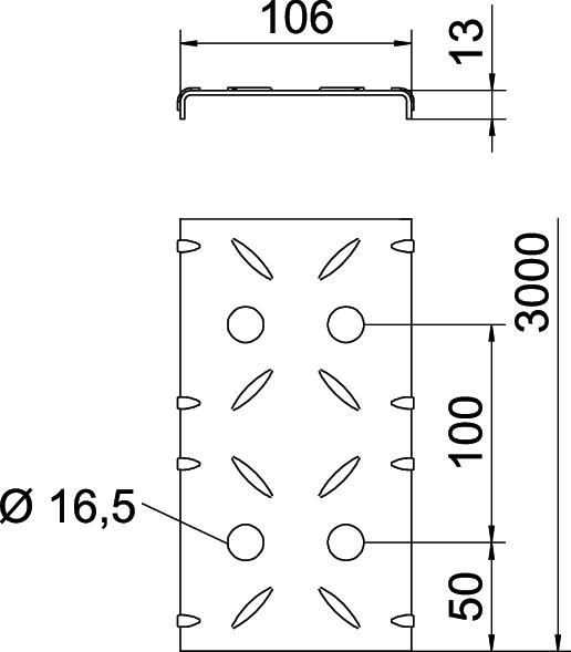 Chequer plate cover DBKR FS | OBO