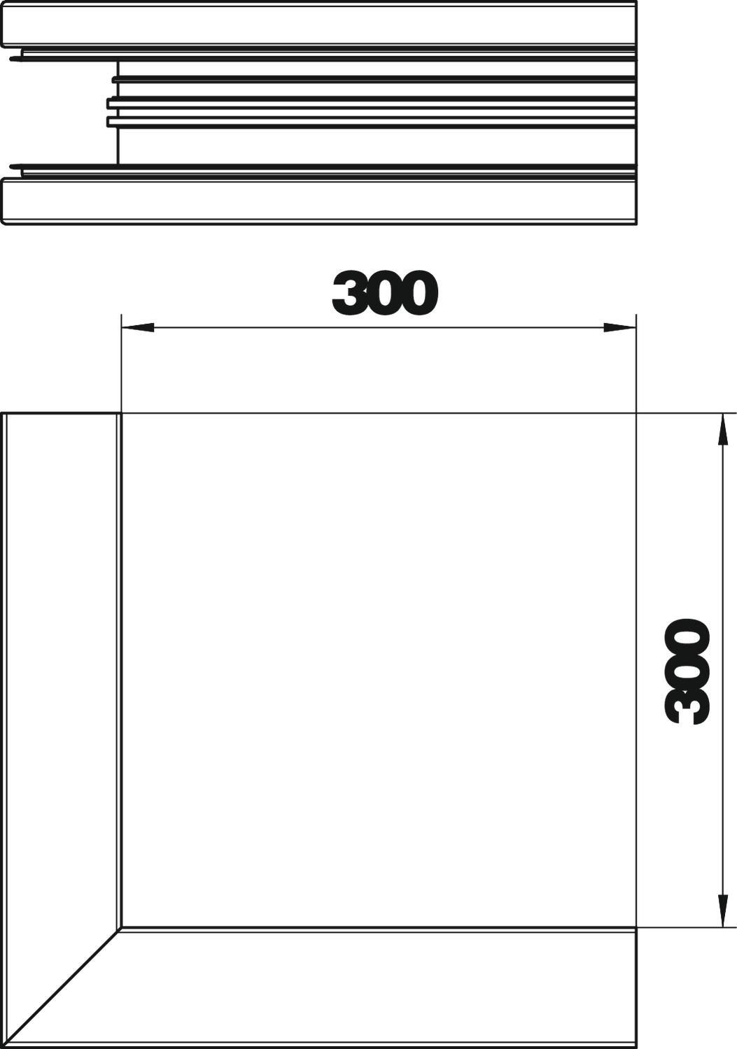 External corner, symmetrical, for device installation trunking Rapid 80 ...