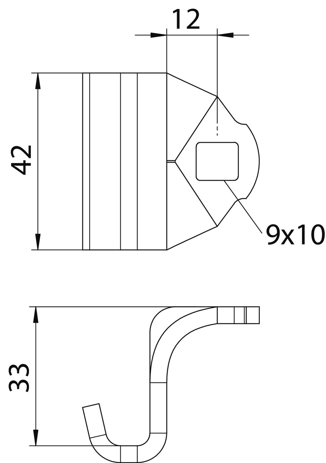Clamping lug for AS30 / AS 55 | OBO
