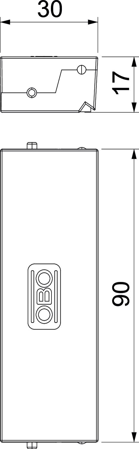 Cord outlet, nominal size GES-2, with dust protection seal | OBO